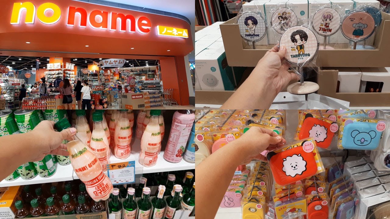 Newly Opened NO NAME and KAL Quick Tour Japanese + Korean Retail Store ...