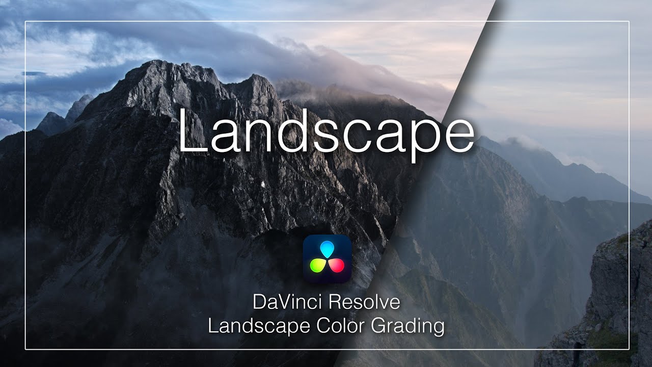 Landscape Color Grading 04 | DaVinci Resolve - YouTube