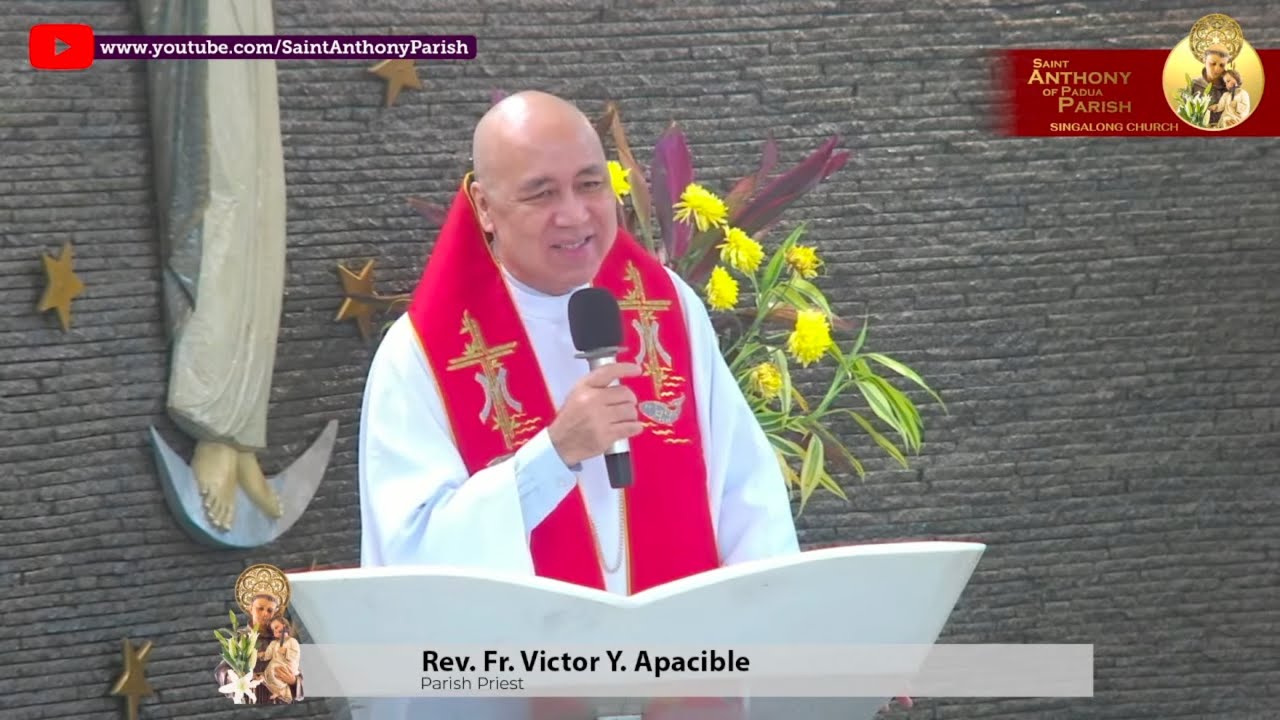 #SeedsofFaith | Memorial of St. Cecilia | Rev. Fr. Victor Y. Apacible ...