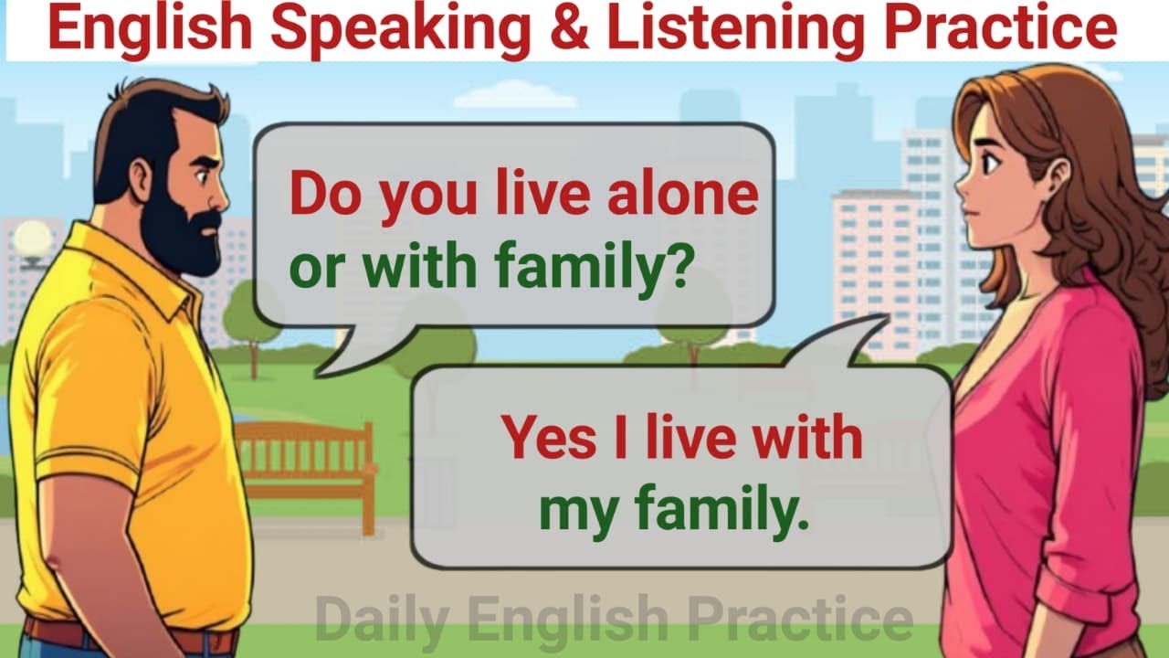 English speaking and listening practice - YouTube