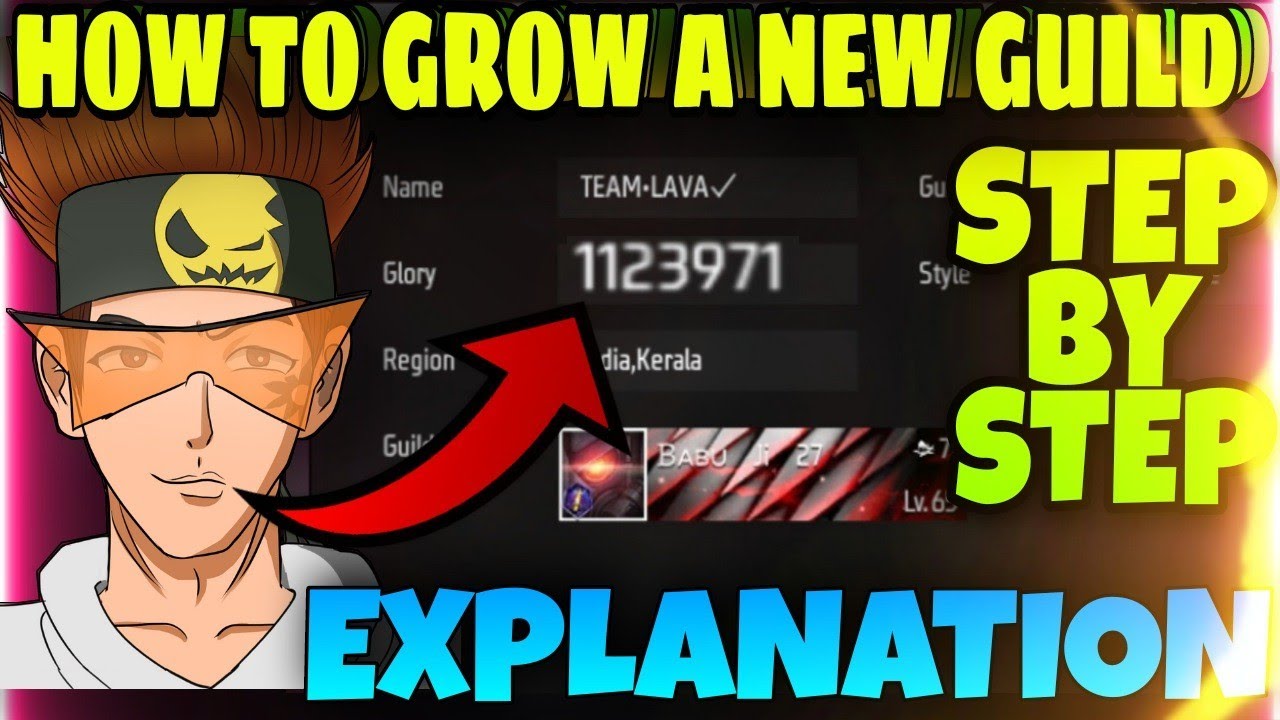 How To Grow New Guild In Free Fire ||Guild Level Kaise Badhaye 2022 ...