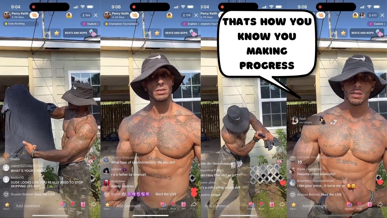 PERCY KEITH SAYS TRACK YOUR FOOD, HOW TO MAKE PROGRESS IN THE GYM ...