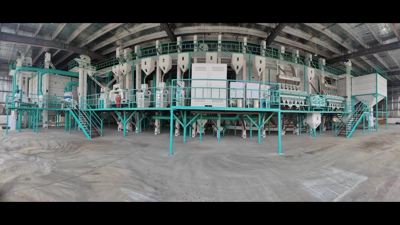 AGRISE 80TPD COMPLETE RICE MILLING PLANT RICE MILL MACHINE - YouTube