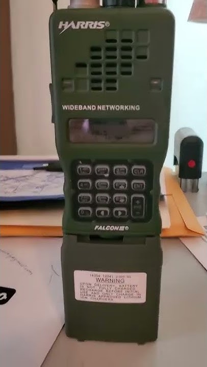 TCA AN/PRC-152A GPS audio quality - YouTube