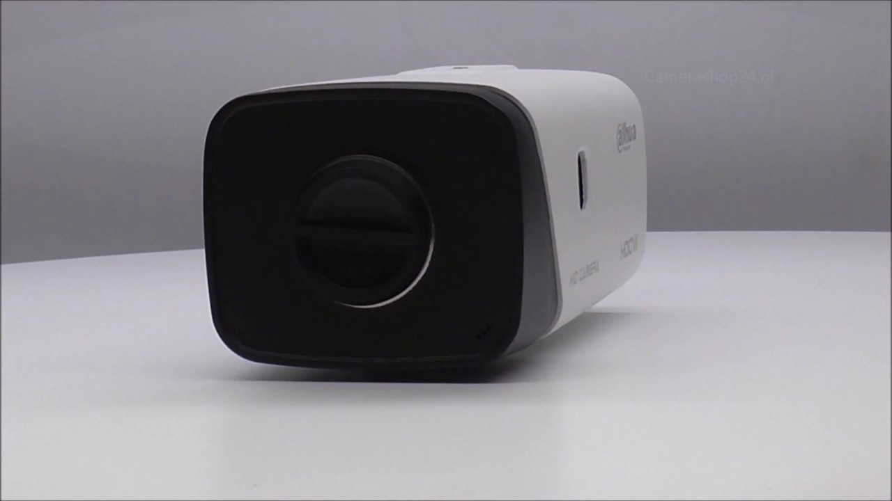 Full HD Dahua CVI box camera + audio - hdcvb43 - YouTube