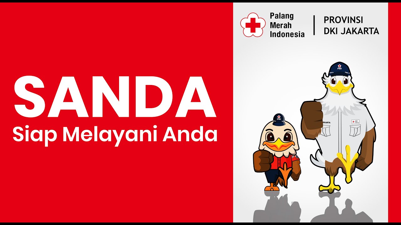PERKENALAN MASKOT PMI DKI JAKARTA_SANDA (Siap Melayani Anda) - YouTube