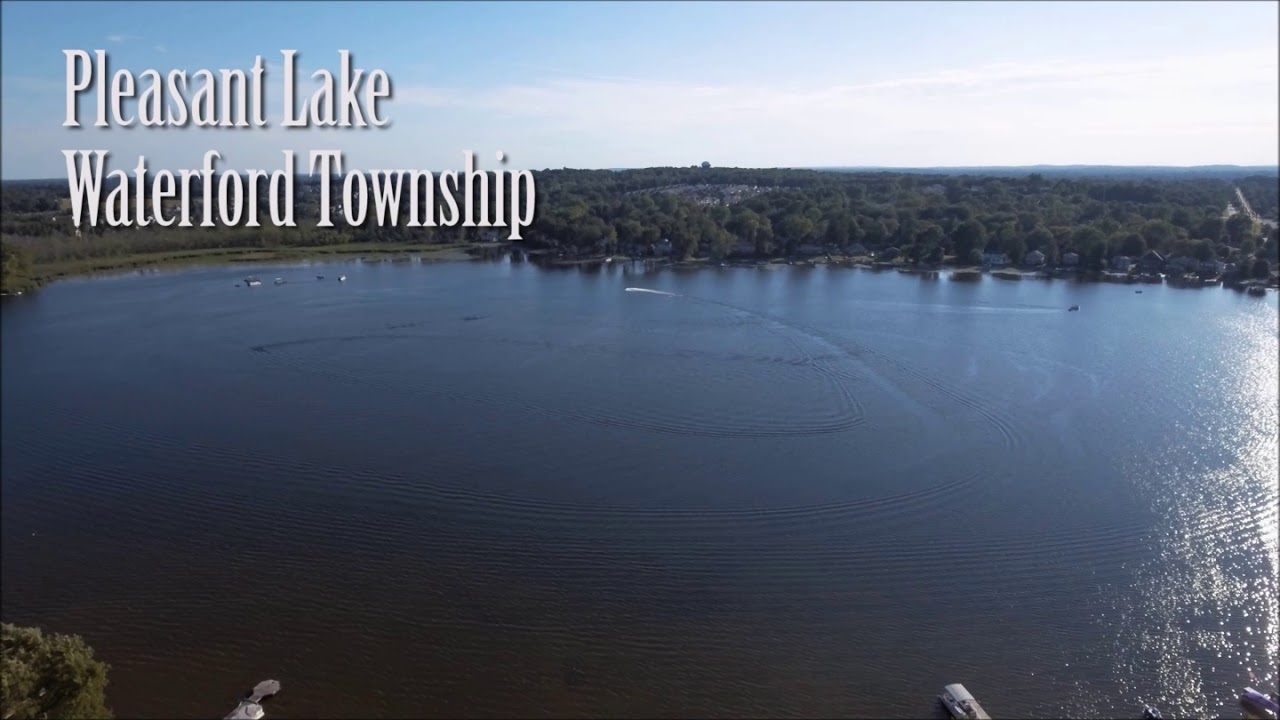 Pleasant lake Waterford MI - YouTube