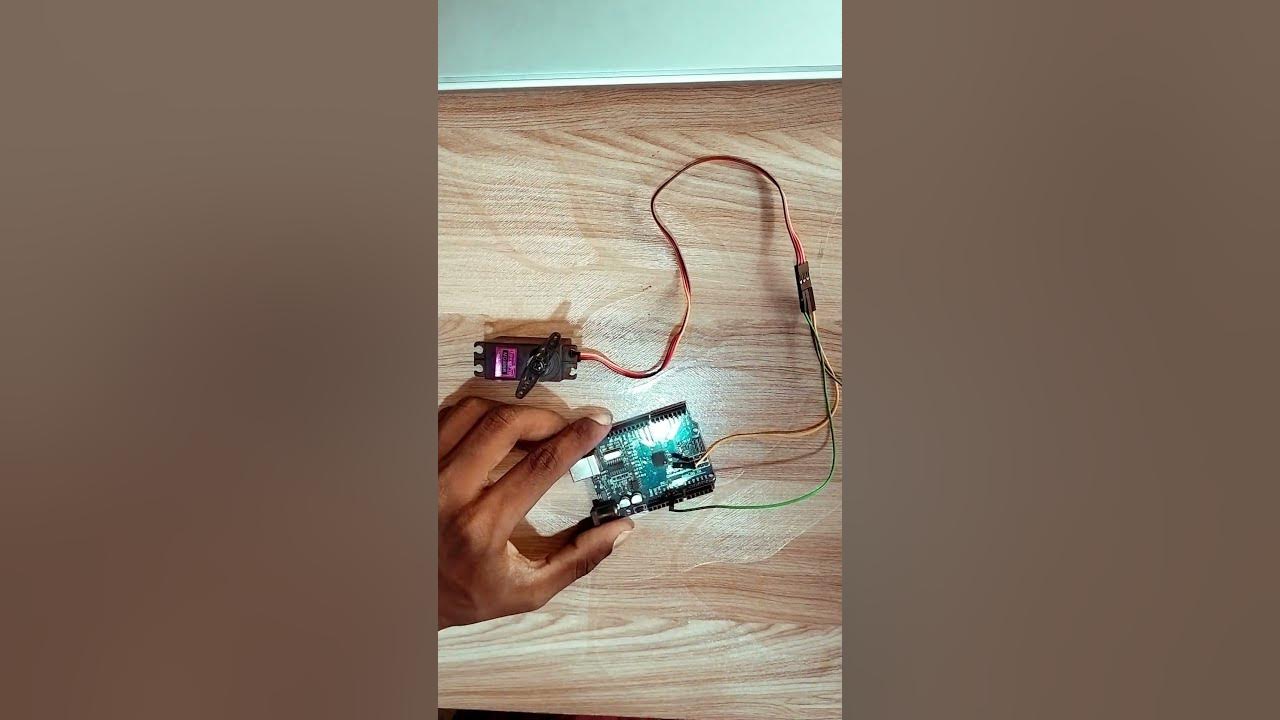 Servo Motor Testing Charansr87 Sensorproject Arduino Smartsensor Arduinoproject Sensor 