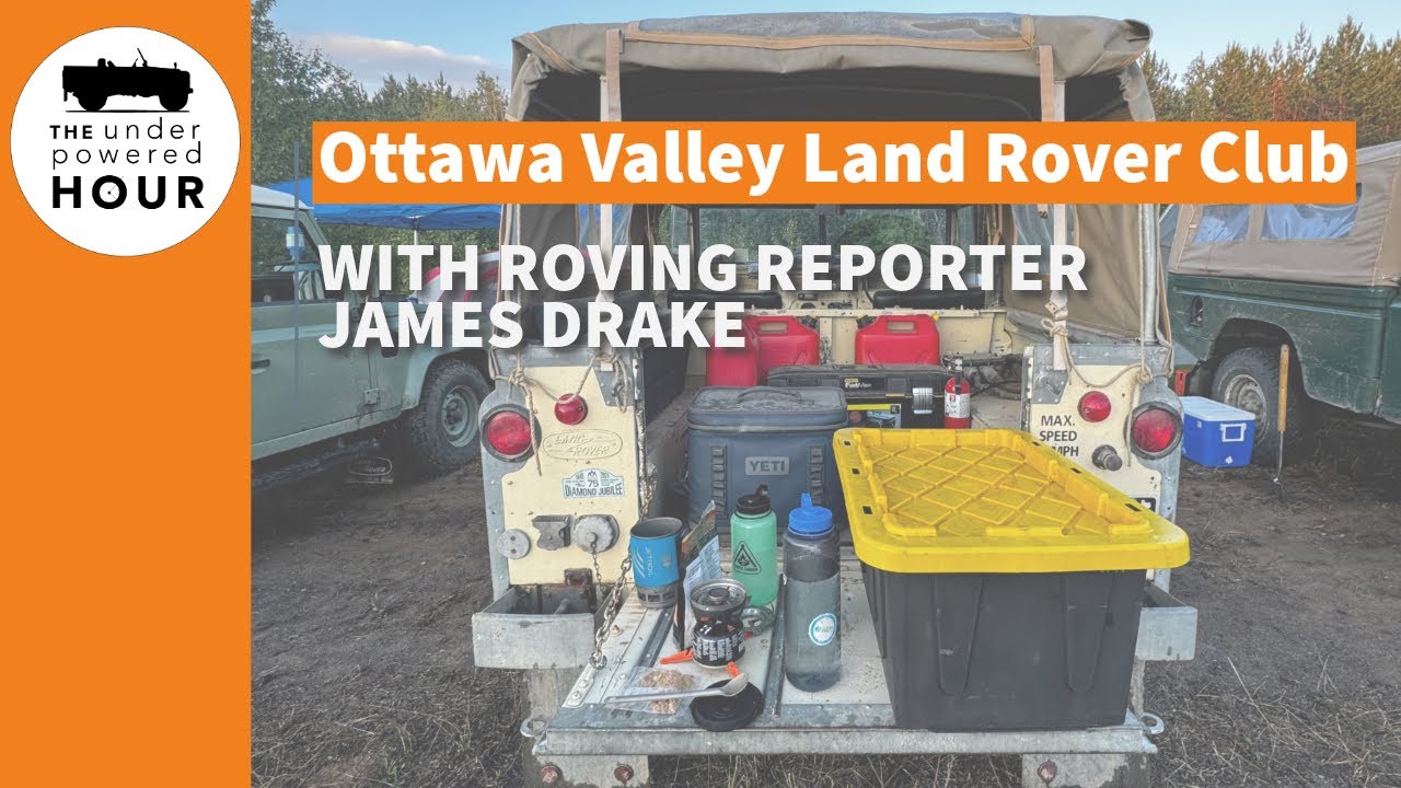 Defender OCTA & James Drake at the Ottawa Valley Land Rover Club - YouTube