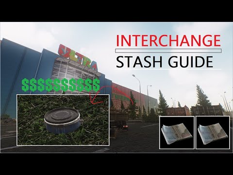 The Safest Way to Make Money in Tarkov | Interchange Stash Run - YouTube