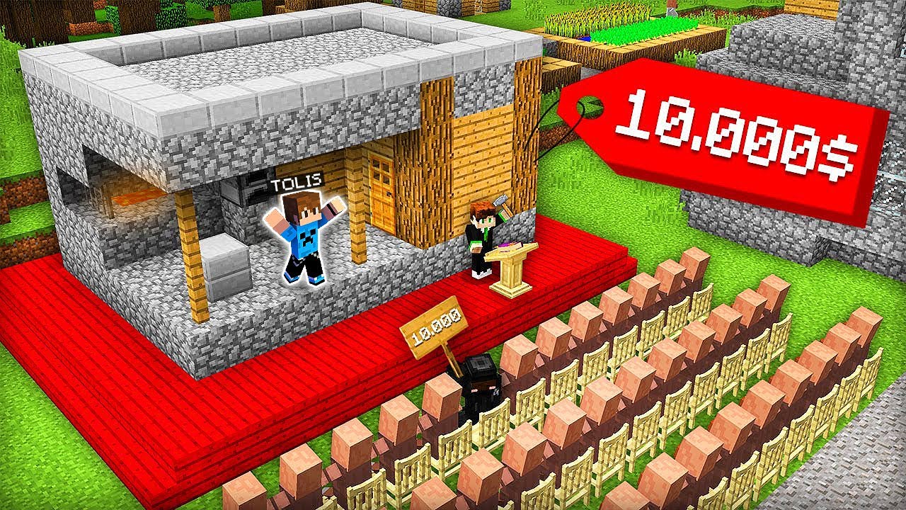 ΤΟ ΣΠΙΤΙ ΜΟΥ ΠΟΥΛΗΘΗΚΕ ΣΕ ΔΗΜΟΠΡΑΣΙΑ ΣΤΟ MINECRAFT ! - YouTube