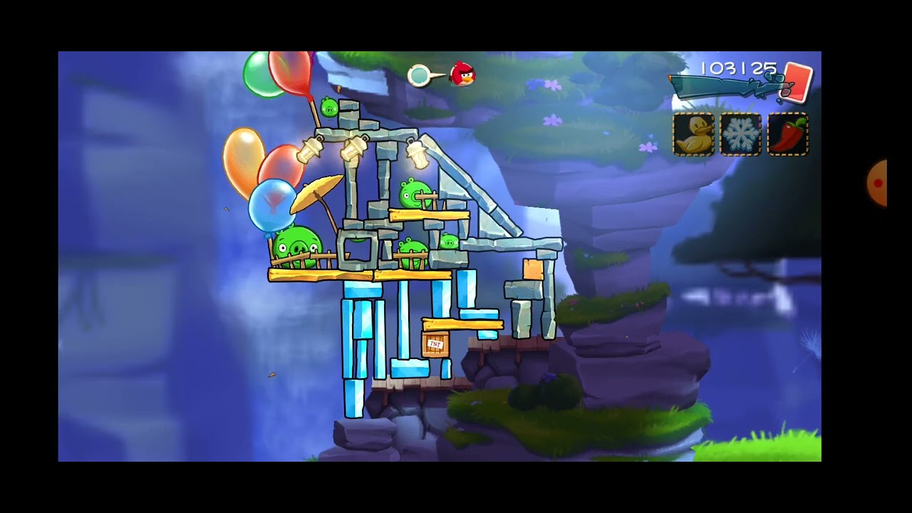 angry Birds 2 Level 2 Cobalt plateaus - Feathery HIlls 3-star ...
