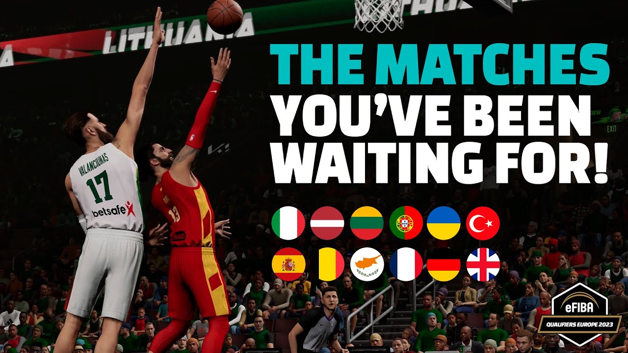 WHAT NATION WILL QUALIFY FOR THE FINALS? | Qualifiers Europe 2023 | eFIBA Season 1 🏀 - YouTube