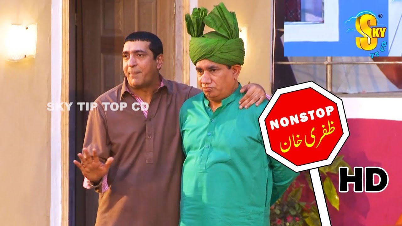 Zafri Khan | Non Stop Comedy | Zafri Khan with Nasir Chinyoti and ...