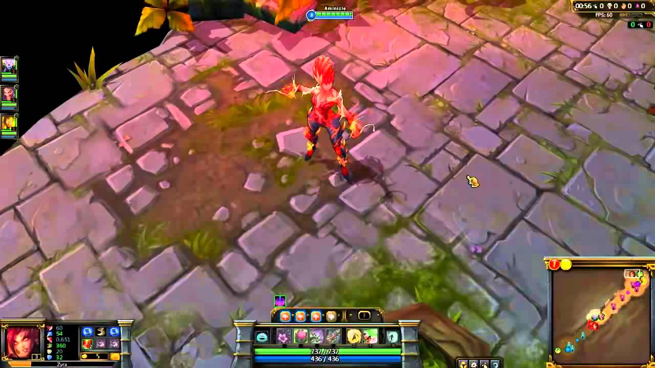LoL - Zyra Emotes - YouTube