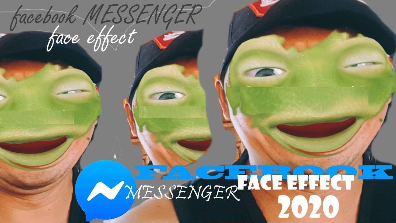 Facebook Messenger face effect 2020 - YouTube