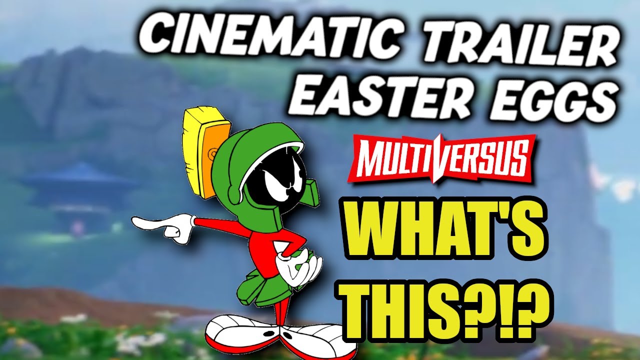 *New* Easter Eggs in MultiVersus Cinematic Trailer Found! - YouTube