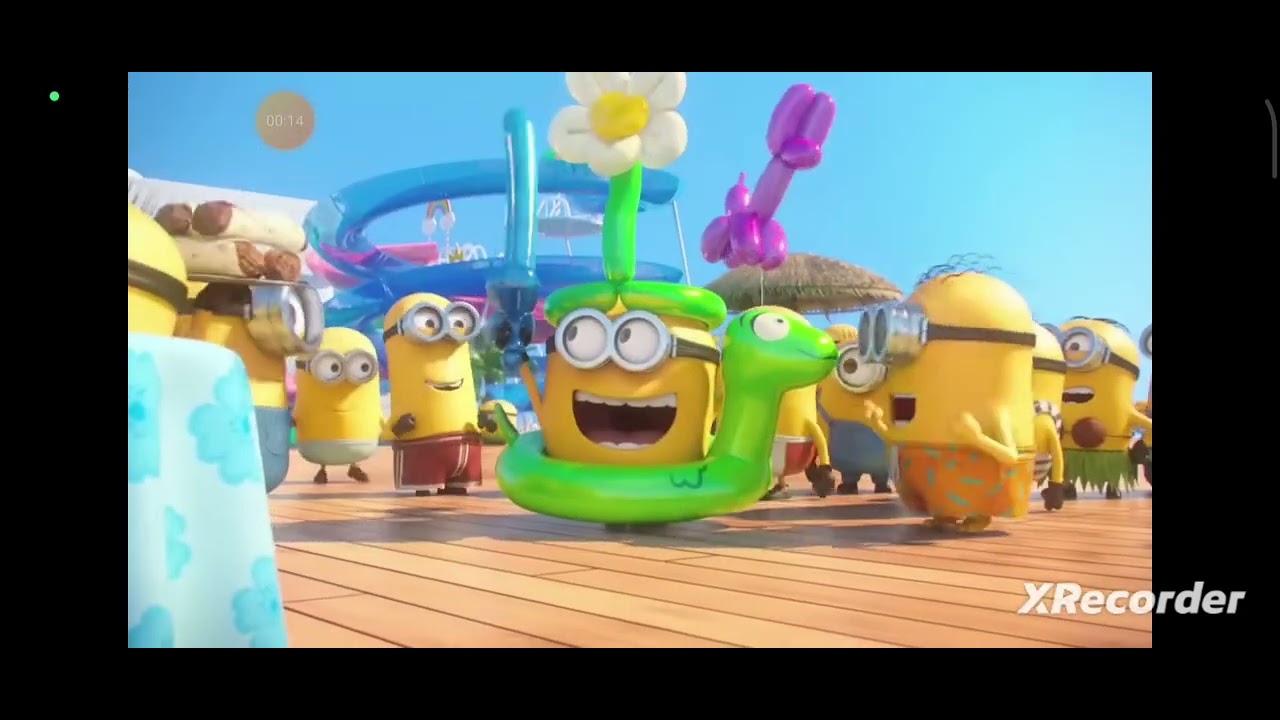 Minions Movie Collection DVD menu Push Button Selection Minions 2 2019 ...