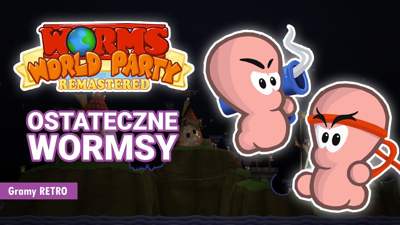 Worms World Party po 21 latach! (2001) (wersja PC) – Gramy RETRO #21 ...
