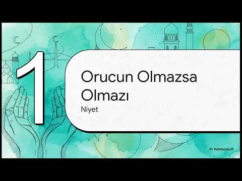 Orucunuz Sakata Gelmesin! Niyet ve İmsak Dosyasını Açıyoruz