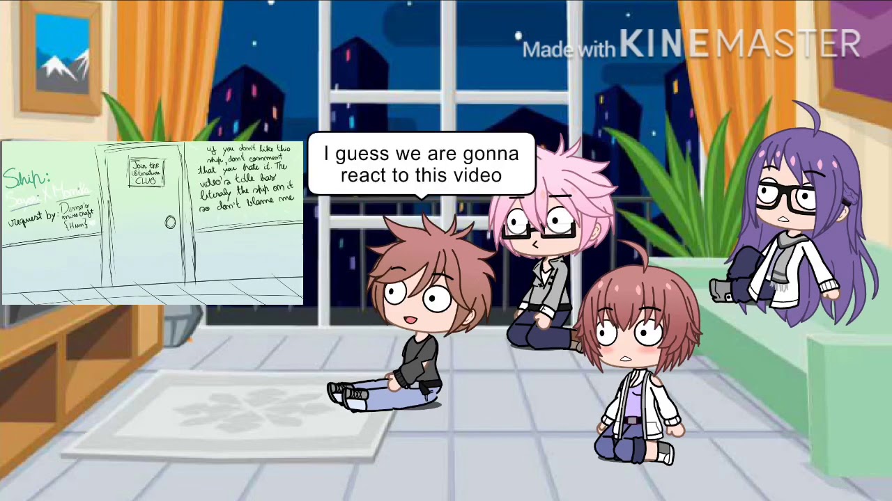 Ddlc parents reacts to clichè (sayonika) - YouTube