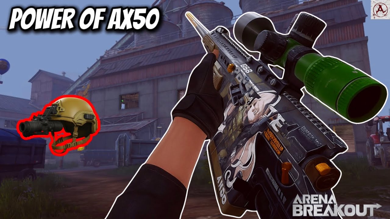 Hunting Thermals with AX50 in Farm80k, Valley & Armory | Arena Breakout ...