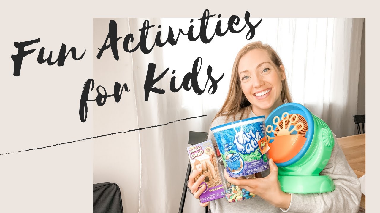 Fun Activities For Kids || Cheap Easy Isolation Activities - YouTube