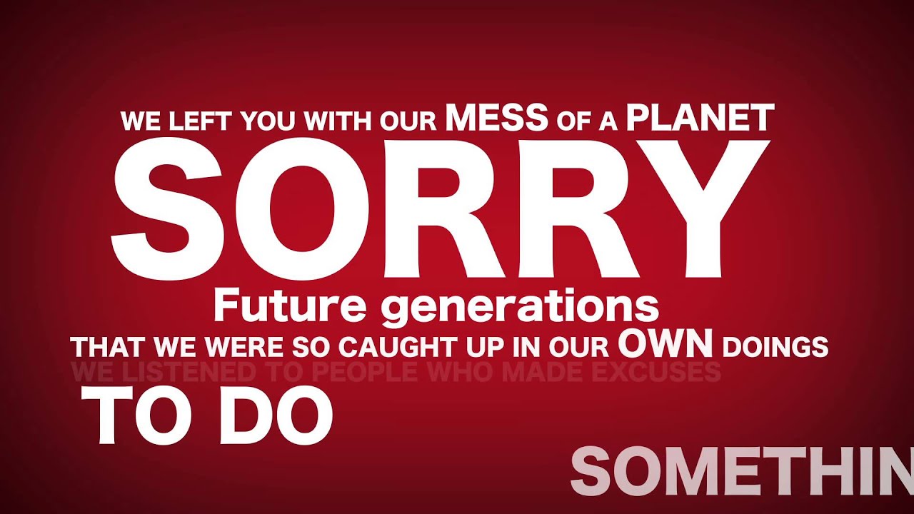 Sorry future generations preview - YouTube