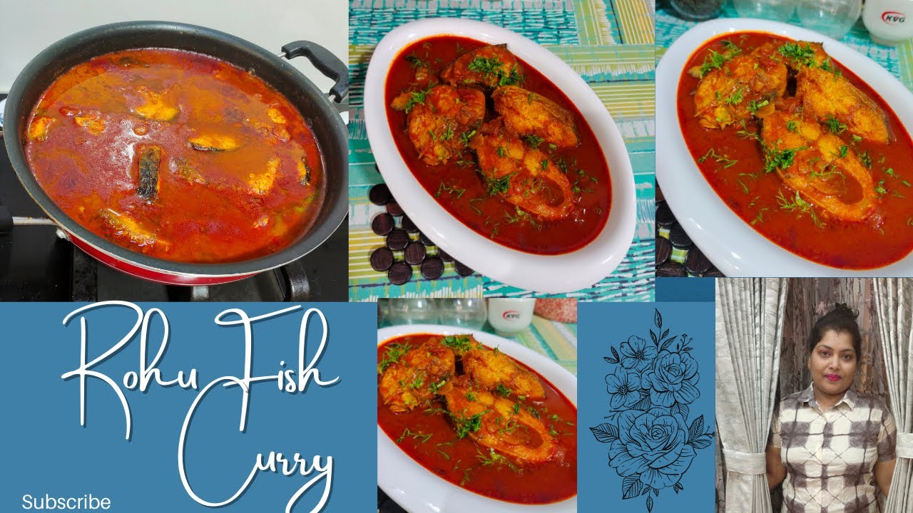 Easy Rohu Fish Curry | Malini Barua - YouTube