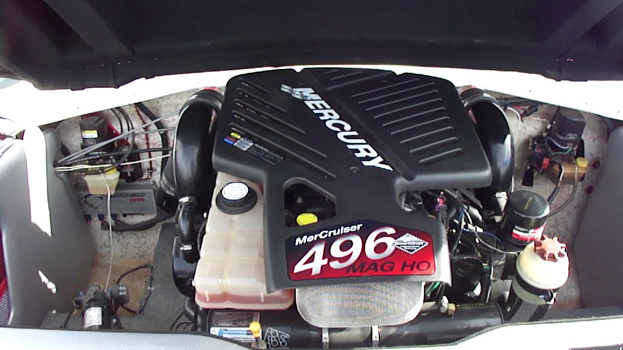 2007 Ultra 26 Shadow Deck Engine Run Test Boulder Boats Lake Mead - YouTube