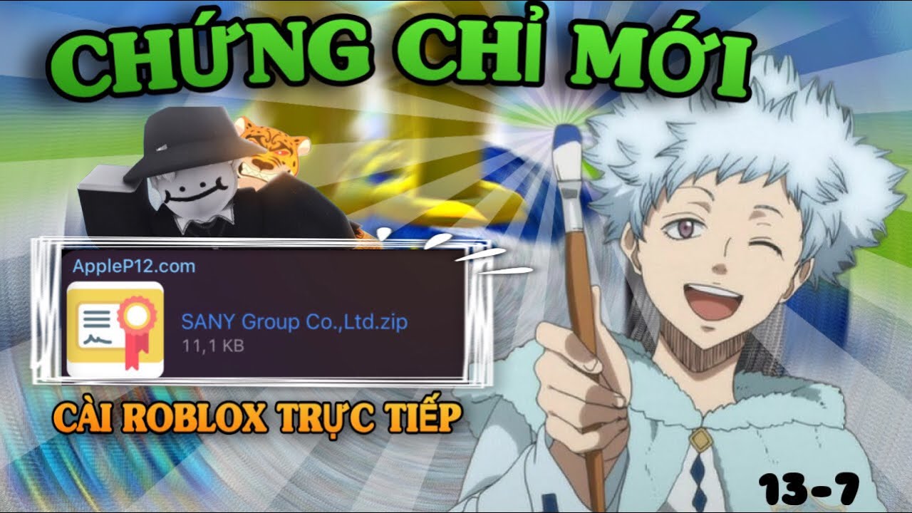 ! Update Chứng Chỉ Mới ! 14/7 Cách Hack Roblox Trực Tiếp , Cài IPA Cho ...