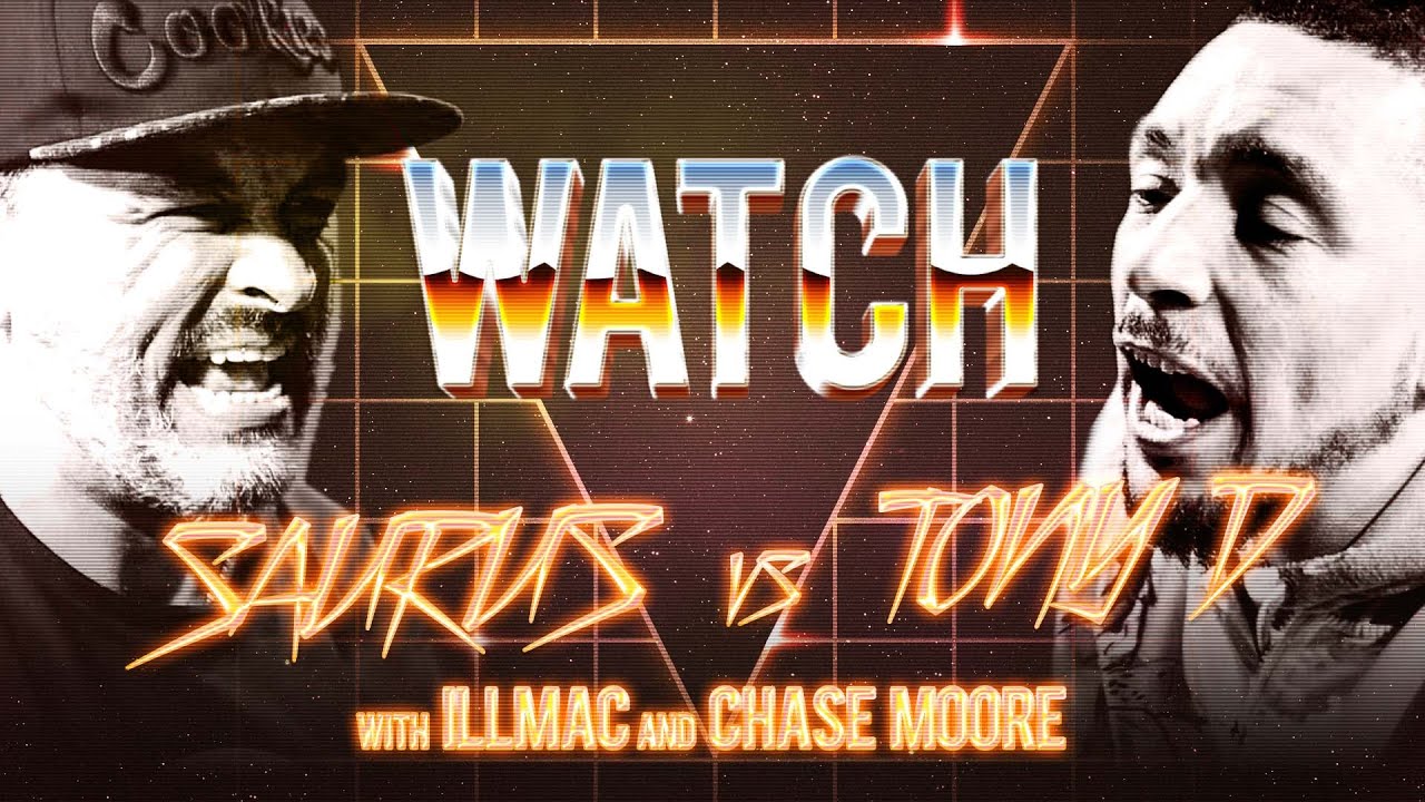 WATCH: THE SAURUS vs TONY D with ILLMAC & CHASE MOORE - YouTube