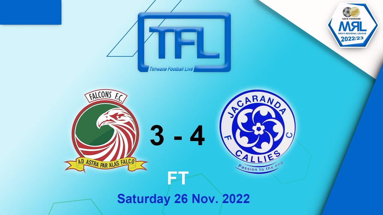TFL- Falcons FC vs Jacaranda Callies FC - YouTube