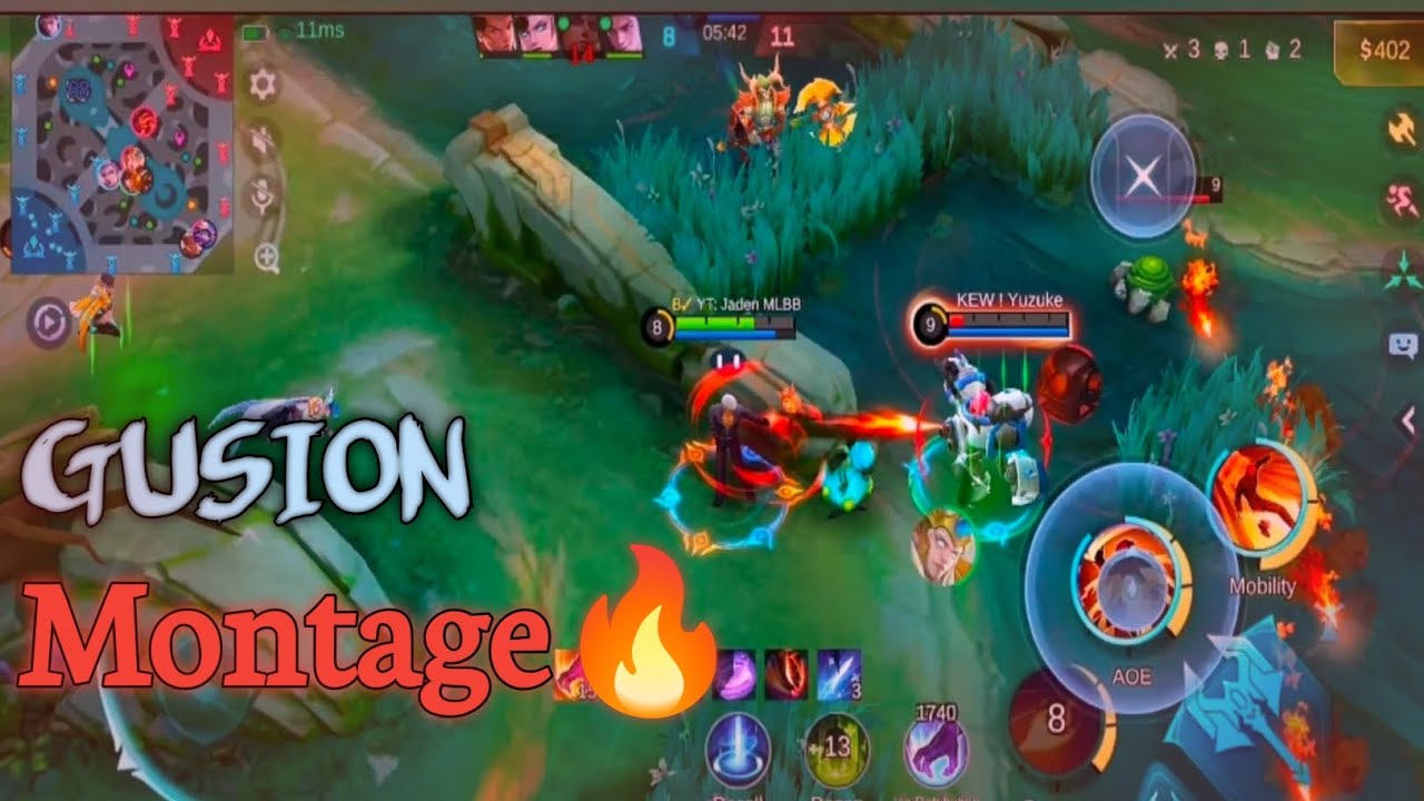 The Goat Combo | Gusion Montage 🔥 - YouTube