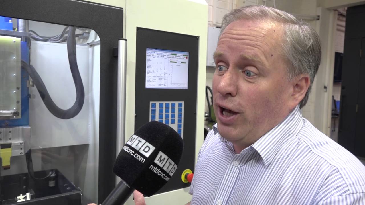 TEK4 EDM machine 2 - YouTube