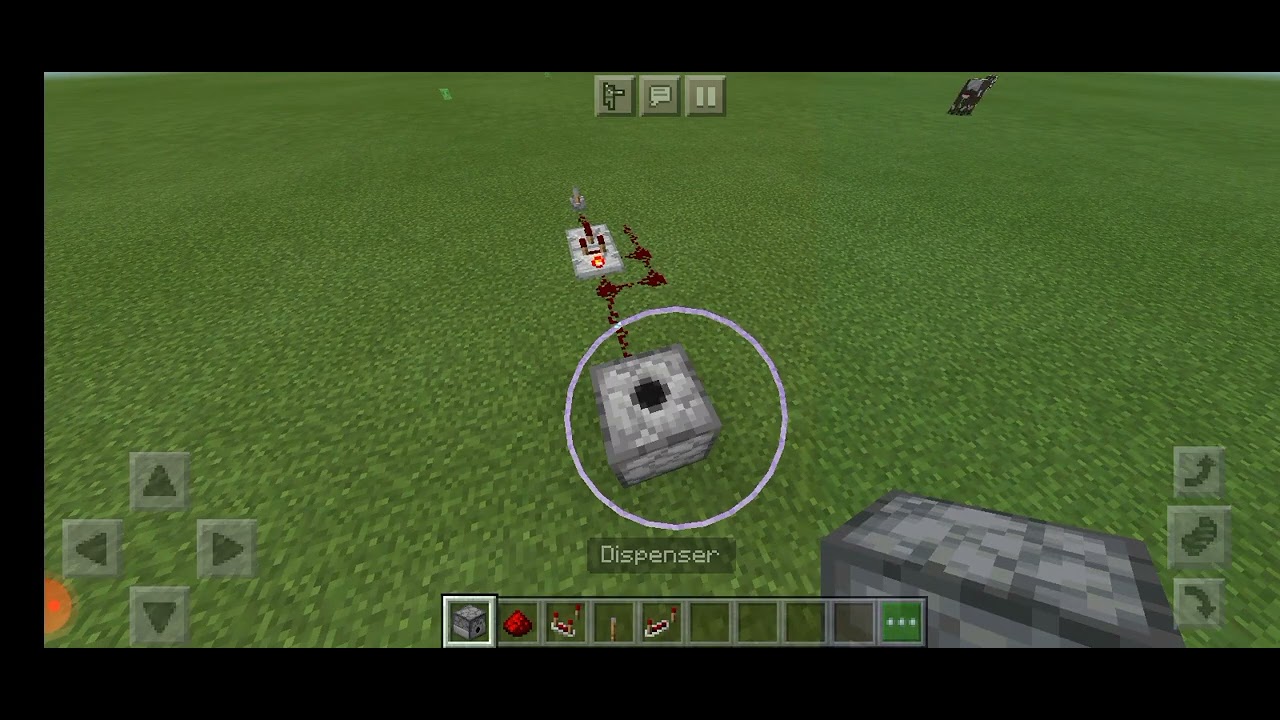 cara membuat panah otomatis di minecraft - YouTube