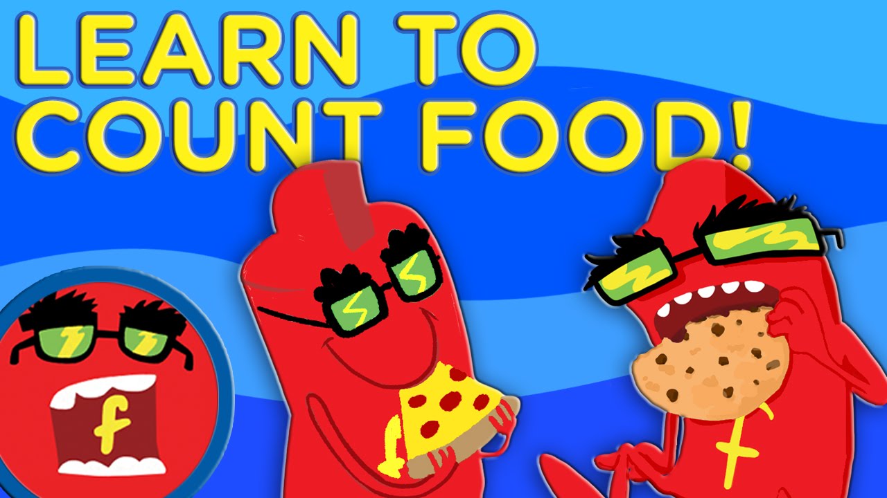 Fredbot Learns Counting Food! - YouTube