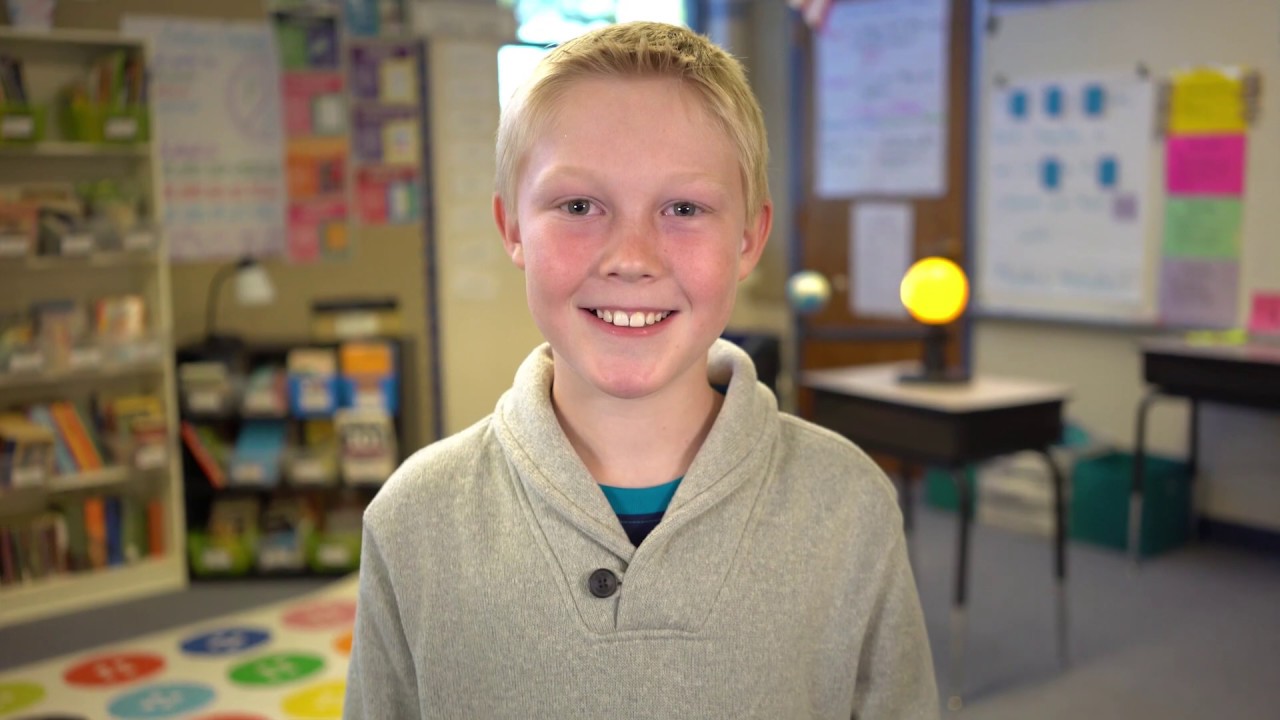 "Exciting." Carter Harrison at Eyestone Elementary - YouTube