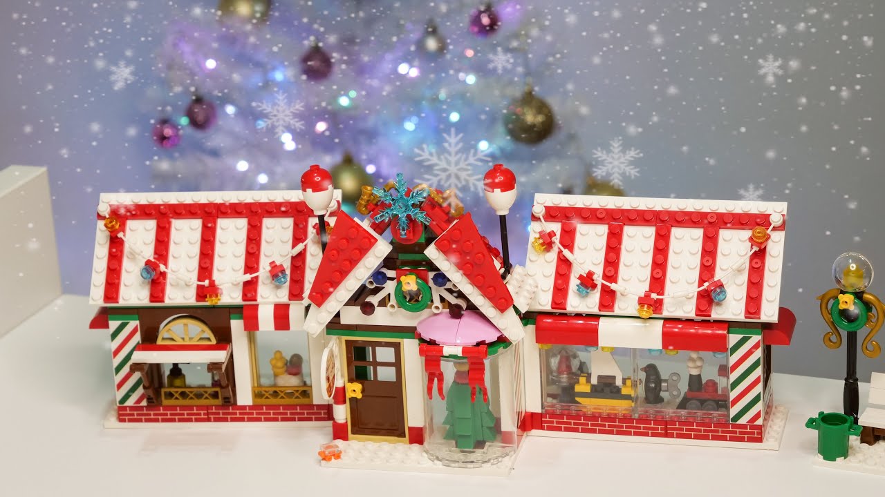 Christmas Toy Store Bela 11093 Review - YouTube