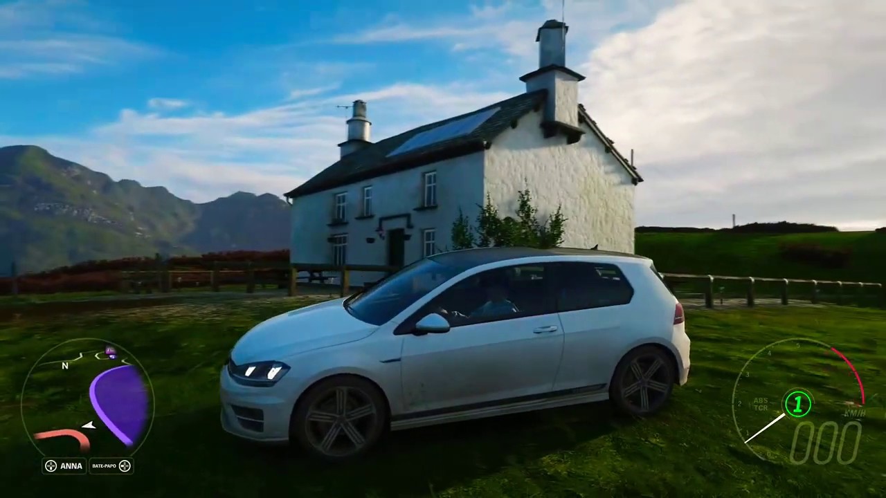 Forza Horizon 4 | Golf R / free road - YouTube