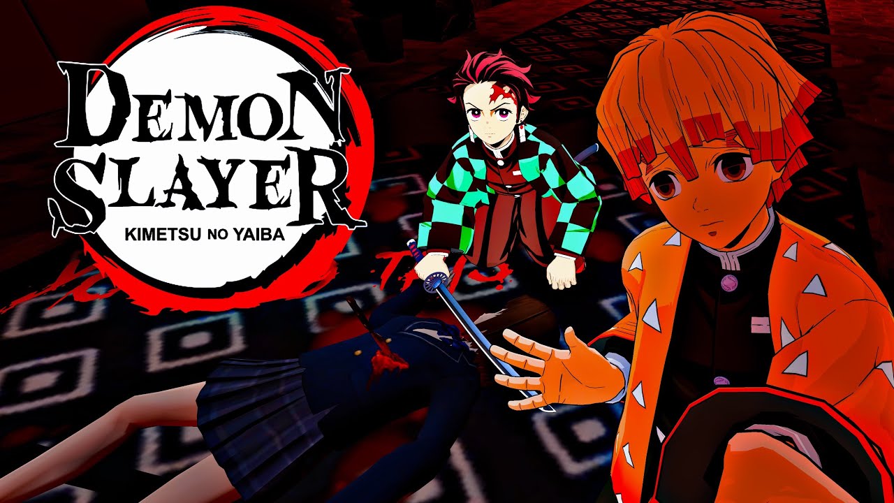 VRCHAT DEMON SLAYER - TANJIRO SE ENVOLVE COM O TIGRINHO! - YouTube