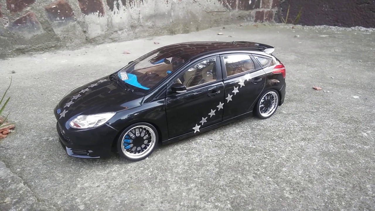 FORD FOCUS ST 2011 Minichamps Custom 1:18 - YouTube