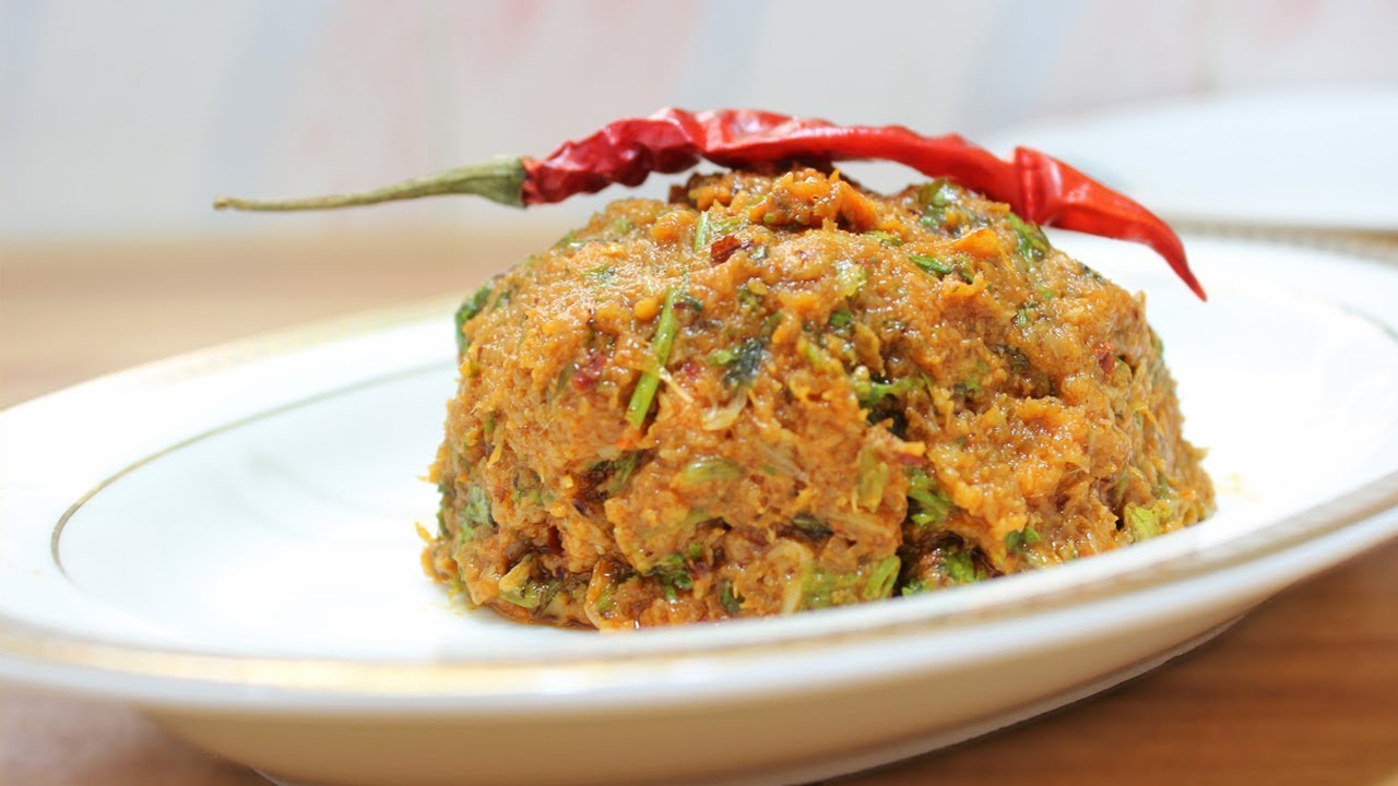 মুখে লেগে থাকার মত চিংড়ির মাথার ভর্তা রেসিপি || Bengali Bhorta Recipe ...