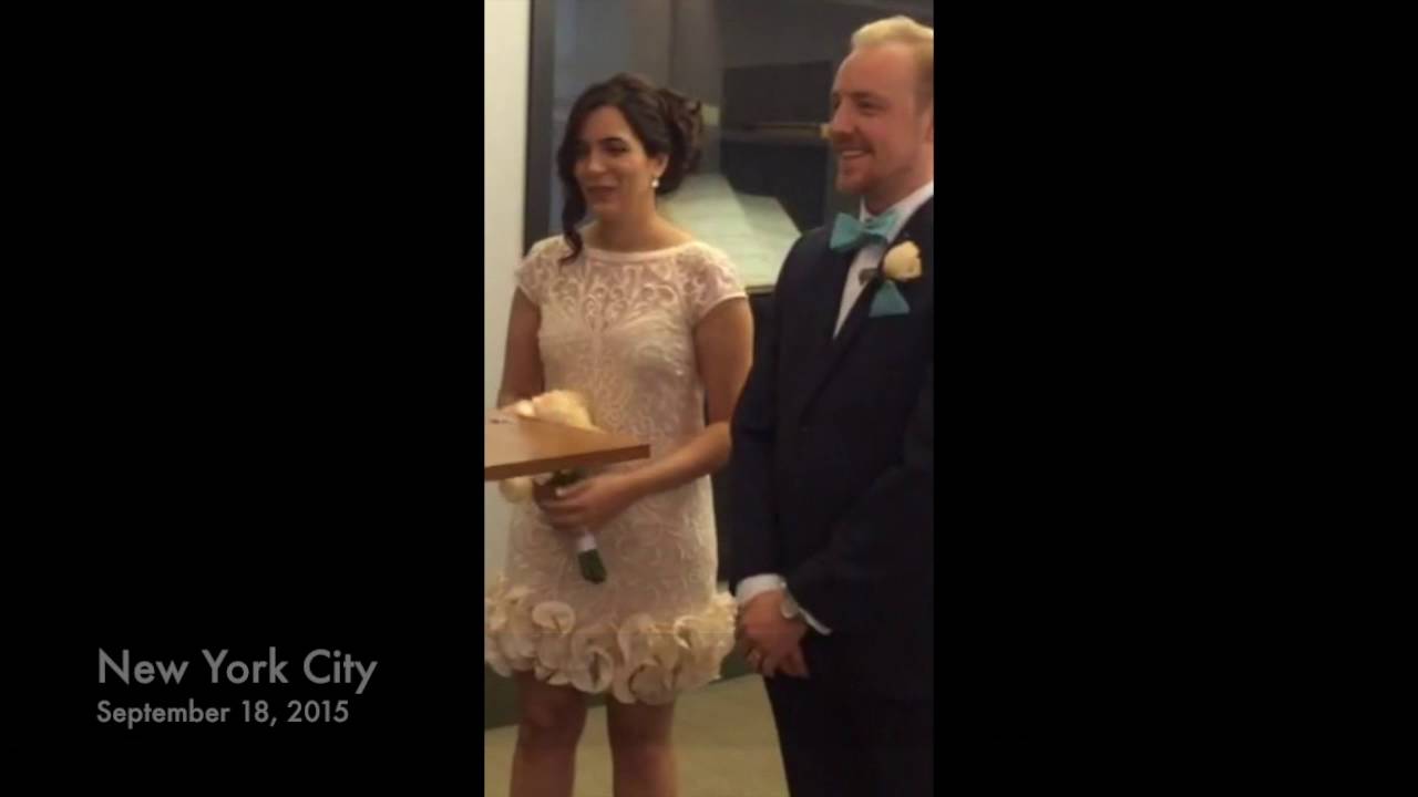 Sepideh Badr and Brennan Biddle's Wedding Ceremony - YouTube