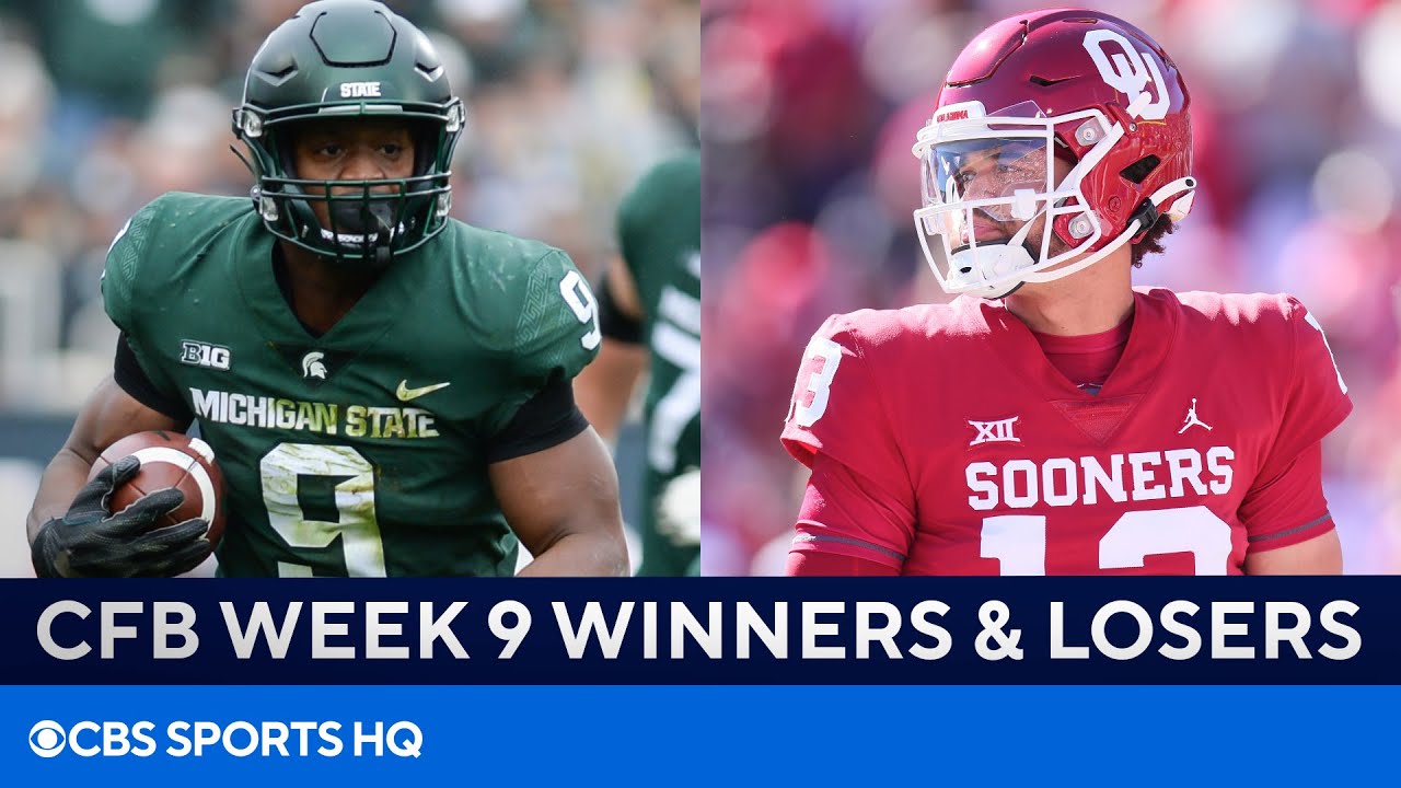 College Football Week 9 Recap: Winners & Losers (Michigan State ...