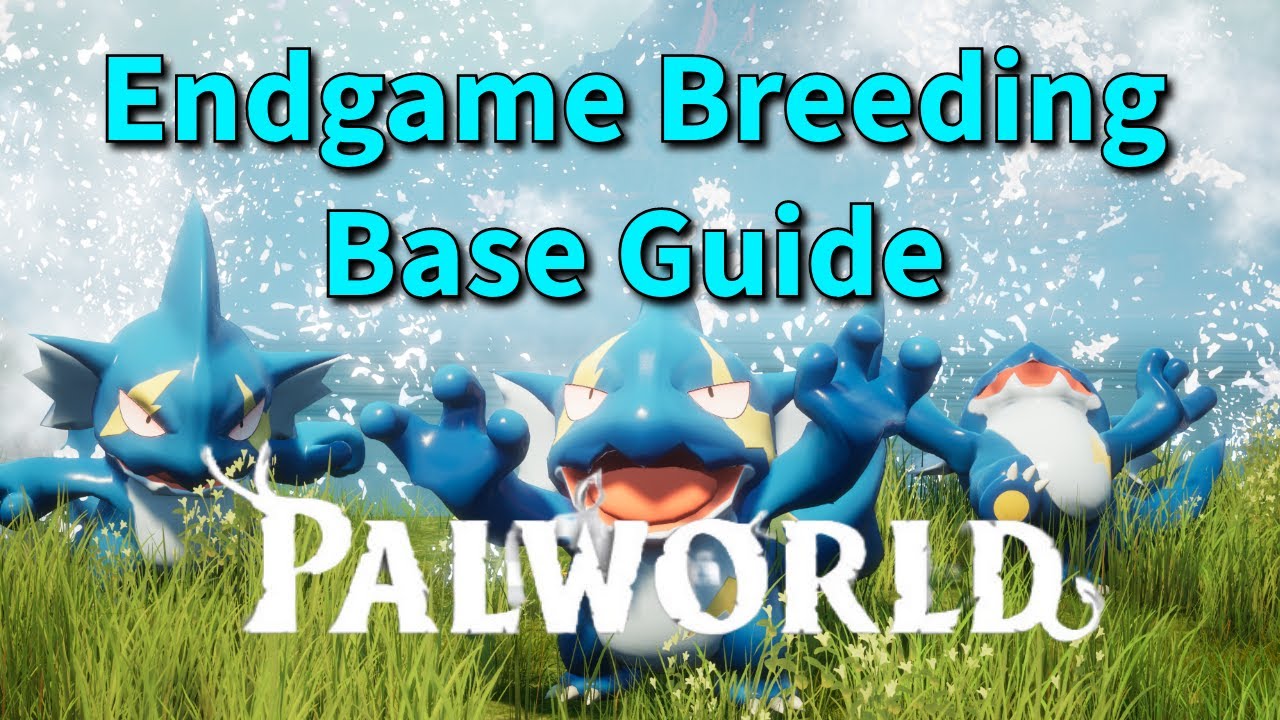 The ULTIMATE Breeding Farm Base for Endgame! | Make The STRONGEST Pals ...