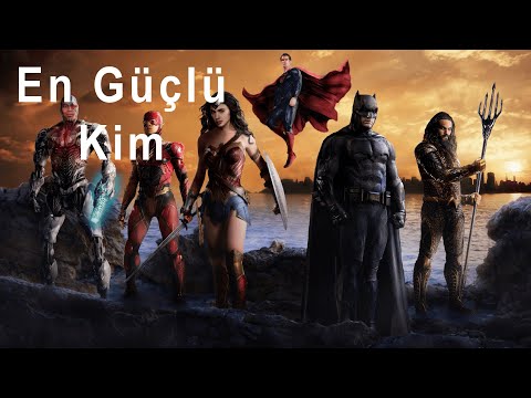 Justice League 2021 Güç Sıralaması | En Güçlü 10 Kahraman