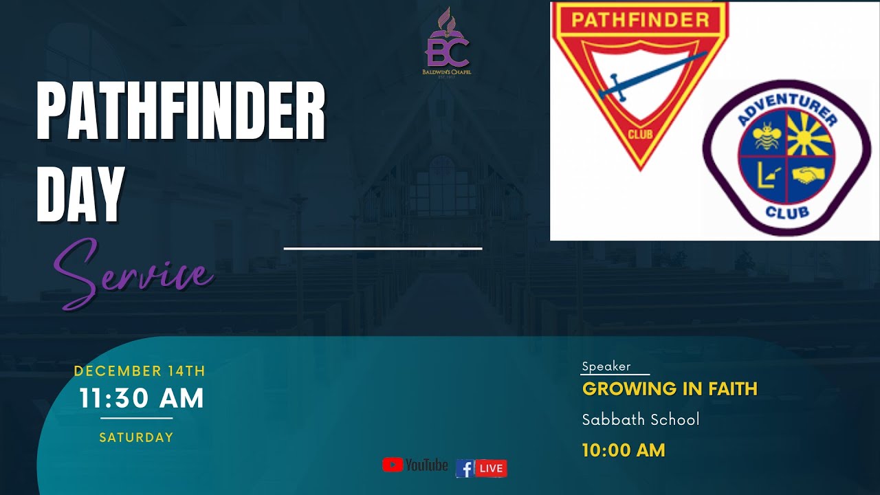 12/14/2024 Pathfinder Day "Growing in Faith" - YouTube