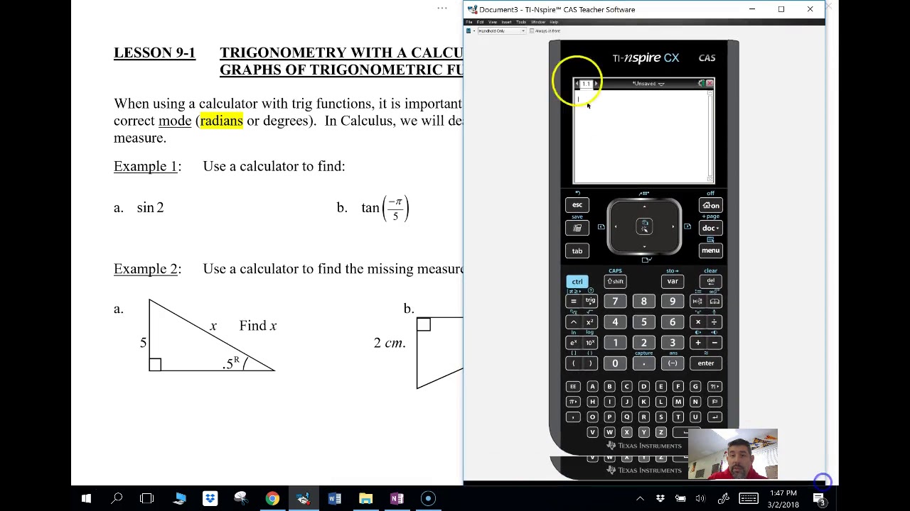 AB Calculus 9 1A Trig In The TI Nspire YouTube ab-calculus-9-1a-trig-in-the-ti-nspire-youtube