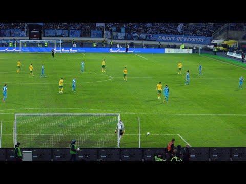 Зенит 0:0 (4:3 пен) Кубань с трибуны Петровского